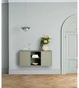 Khaki závěsná komoda 133x61x42 cm Mistral – Hammel Furniture