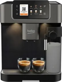 Beko CaffeExperto CEG7348DX černá / Automatický kávovar / TFT displej