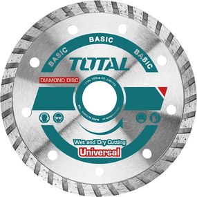 Diamantový řezný kotouč turbo 115 × 22,2 mm TOTAL TAC2131153
