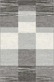 Kusový koberec Split šedý 133 x 190 cm