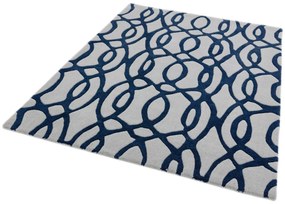 Modrý  koberec Blondie Wire Blue Rozměry: 200x300 cm