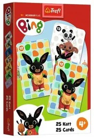 Černý Petr Králíček Bing společenská hra - karty v krabičce 6x9cm 20ks v boxu