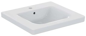 Ideal Standard Connect Freedom - Umyvadlo 60x56 cm, 1 otvor baterii, s Ideal Plus, bílá E5482MA