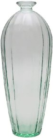 San Miguel VIDRIOS SAN MIGUEL !RECYCLED GLASS! Váza z recyklovaného skla "ETNICO" průhledná, v.56 cm, průhledná