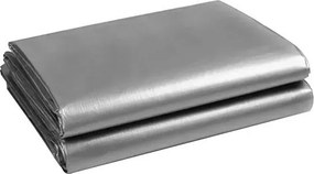 Krycí plachta s kovovými oky Gardlov 24652 120g/m2, 3x4m, stříbrná
