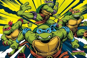 Plakát, Obraz - Teenage Mutant Ninja Turtles - Turtles in Action