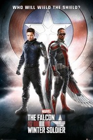 Postershop Plakát - The Falcon and the Winter Soldier (Wield The Shield)