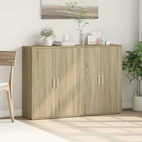 Příborníky 2 ks dub sonoma 60 x 31 x 84 cm kompozitní dřevo 3276569