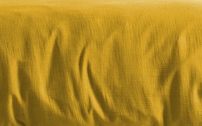 Francouzské mušelínové povlečení žluté Rozměr: 220x200