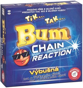 PIATNIK Hra TIK TAK BUM Chain Reaction CZ *SPOLEČENSKÉ HRY* pi7402