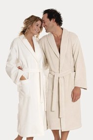 Unisex župan MICRO COTTON S Světle modrá