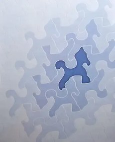 D-TOYS Puzzle Rytíři / 35 dílků / 42x29 cm