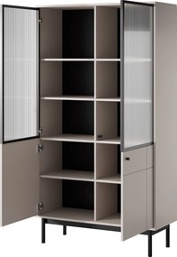 PCo Vitrína JAPAN WT104, 104 cm Kašmír