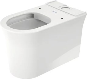 Duravit White Tulip - Stojící WC 650x370 mm, Rimless, HygieneGlaze, bílá 2197092000