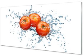 akrylový obraz rajčata voda 125x50 cm