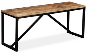 Lavice masivní mangovníkové dřevo 110 x 35 x 45 cm 244902