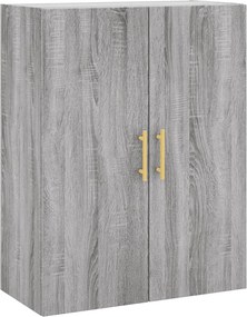 Skříň highboard šedá sonoma 69,5 x 34 x 180 cm kompozitní dřevo 3198143