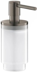 Grohe Selection - Dávkovač tekutého mýdla, sklo/kartáčovaný Hard Graphite 41028AL0