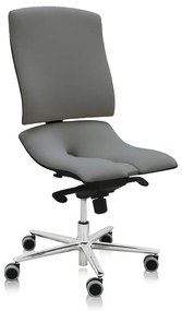 Zdravotní židle Steel Standard, šedá