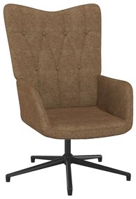 327576 vidaXL Relaxační židle taupe textil