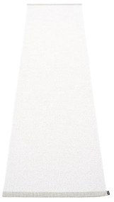 Vinylový koberec Pappelina MONO White Velikost pappelina: 60x250 cm