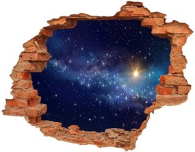 Wallmuralia Foto fotografie díra na zeď Vesmír 90x70 cm
