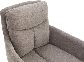 Sada 2 jídelních židlí Somers látka – taupe