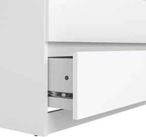 FALCO Komoda Simplicity 231 bílý lesk