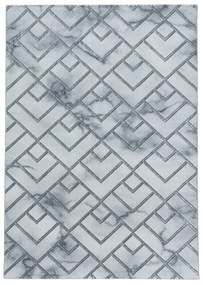 Ayyildiz Kusový koberec NAXOS 3813, Stříbrná Rozměr koberce: 160 x 230 cm
