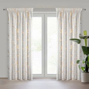 ZÁCLONA NA PÁSCE MOLLY1 140X270 CM VZOROVANÁ