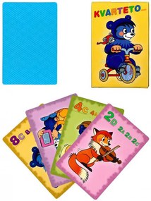 AKIM Hra karetní Kvarteto Méďa Baribal *SPOLEČENSKÉ HRY* 705734