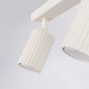 Stropní svítidlo SOLLUX KARBON 2 krémová GU10 2x10W bez žárovek SL.1599