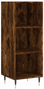 Skříň highboard kouřový dub 34,5 x 34 x 180 cm kompozitní dřevo