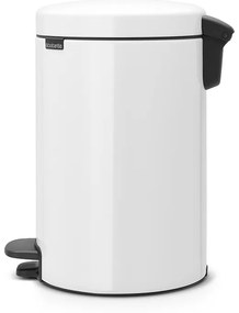 Brabantia NEWICON Pedálový odpadkový koš 12 l - bílá