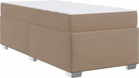 Rám postele Cappuccino 100 x 200 cm PVC 3399229