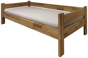 Gazel Sendy postel 90 x 220 cm buk přírodní prodloužená
