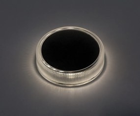Rabalux Černá LED solární zahradní lampa Trillo 0,3W 77175