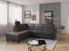 XXXLutz ROHOVÁ SEDAČKA, textil, hnědá Sit & More - Sedací soupravy - 000144019769