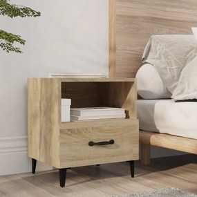 vidaXL Noční stolek kompozitní dřevo [812026] Barva: Betonová šedá