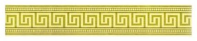 E-shop24, 25-476,  Bordura na zeď, samolepicí Řecko žluto zelené - šířka 5 cm x délka 5 m
