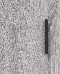 vidaXL Příborník 34,5 x 34 x 90 cm kompozitní dřevo [828818] Barva: šedá sonoma