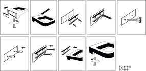 Nimco Dávkovač s pohárkem na kartáčky MAYA - MA 2905831K-26