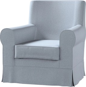 Potah na křeslo IKEA Ektorp Jennylund barva modrá látka pletený vzor