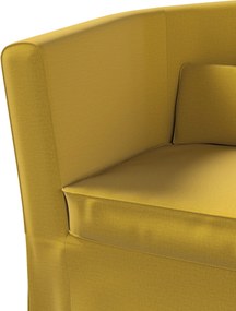 Potah na křeslo IKEA Ektorp Tullsta barva žlutá látka sametová