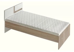 Casarredo Postel 90x200 cm APETTITA 12 dub jasný/bílá