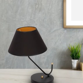 Stolní lampa VICTORIA 1xE27/60W/230V černá