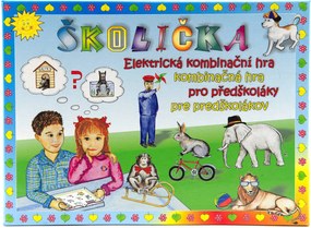 SVOBODA VOLTÍK Hra Školička 1 elektronická vědomostní na baterie Světlo sv65008