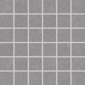 Rako Dlažba RAKO Block DDM06782 mozaika (5x5) tmavě šedá 30x30 - 156880