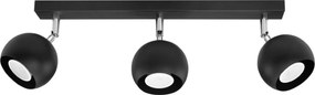 Sollux Lighting Stropní svítidlo OCULARE 3 černé