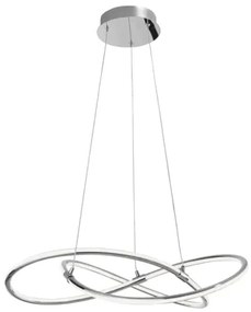 LED lustr Martino 60 Chrome